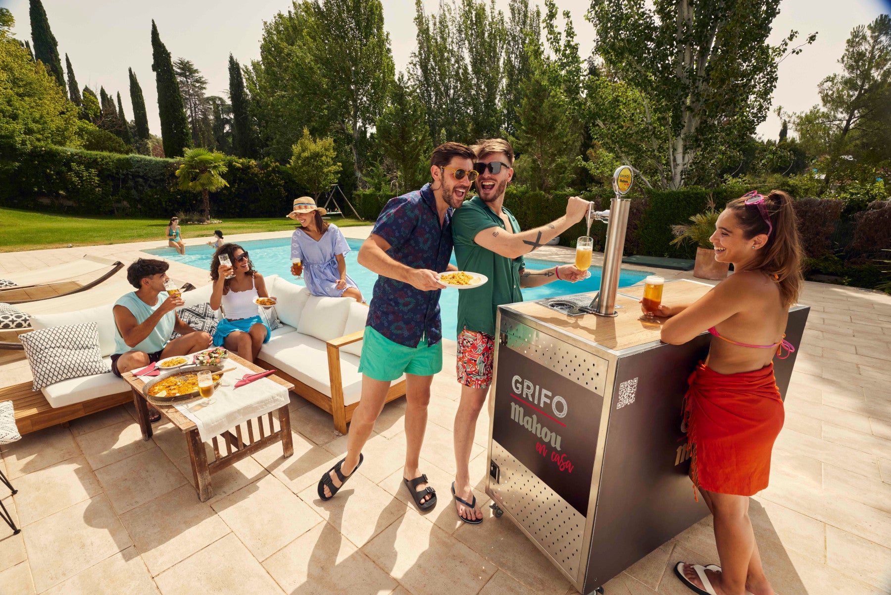 Instalación portátil (V100) – Grifo Mahou en casa